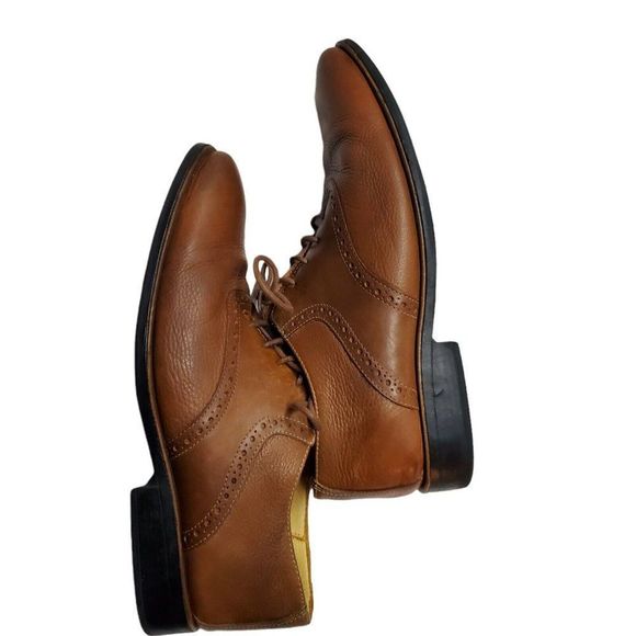 Sandro | Shoes | Vintage Sandromens 1 D Brown Oxford Leather Dress ...